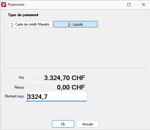 SelectLine Caisse PC - selectline.ch FR